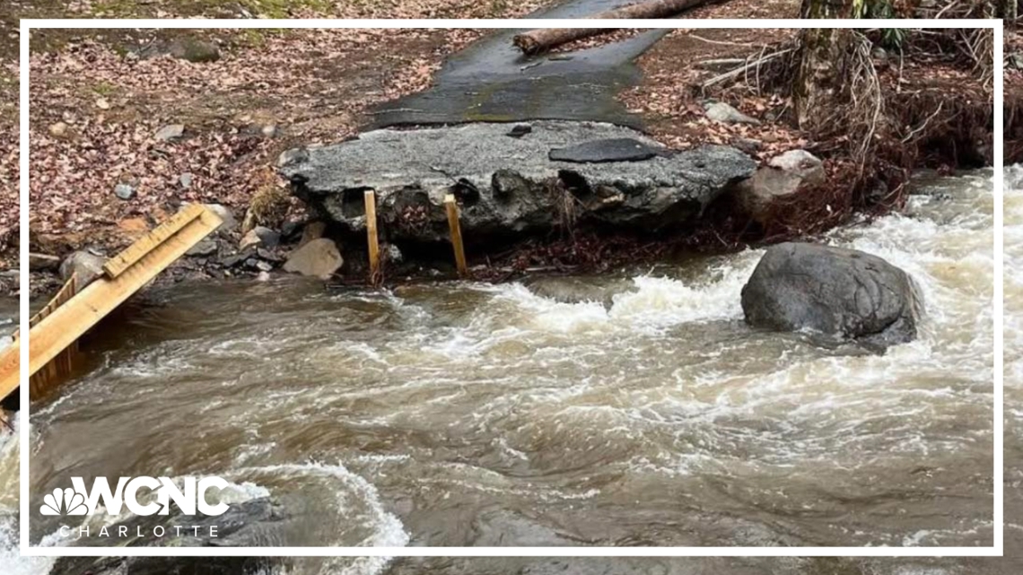 Storms cause Post-Helene recovery setback in NC High Country | wcnc.com