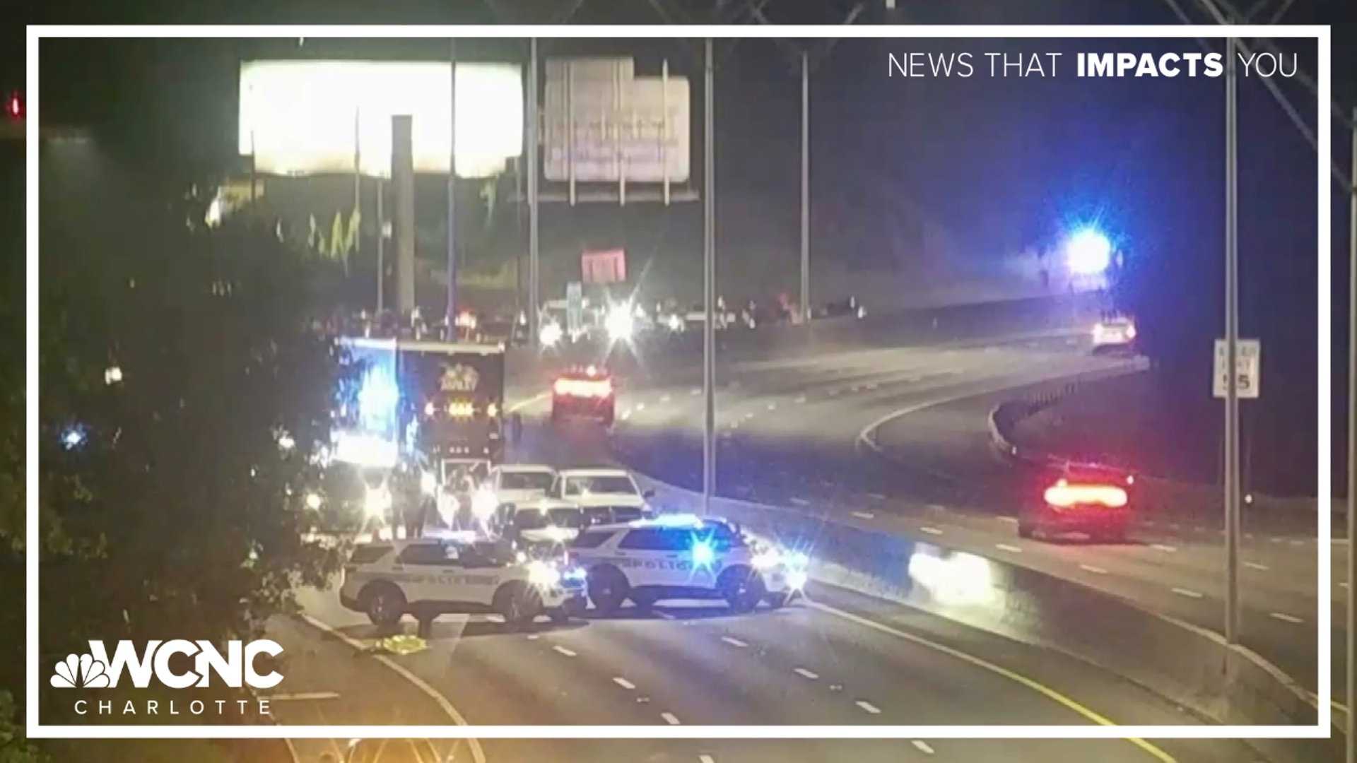 Crash leaves 1 person dead on I-77 North in Charlotte | wcnc.com