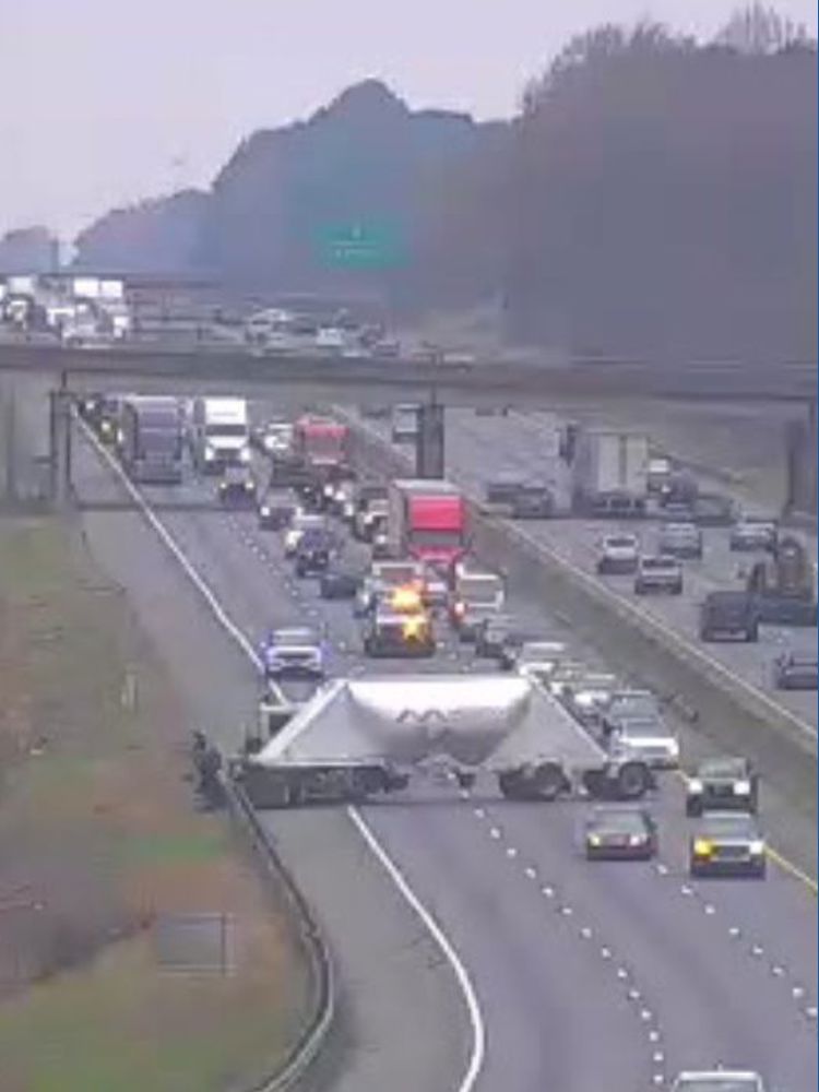 I-85 reopens after crash involving tractor-trailer | wcnc.com