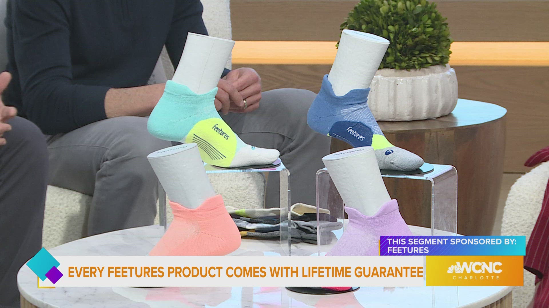 'Feetures' are performance socks that support runners and other ...