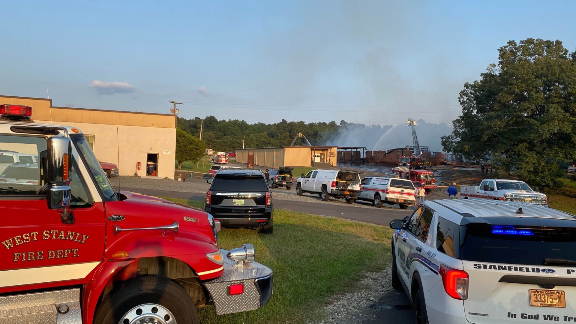 Officials: Stanly County furniture plant total loss after fire | wcnc.com