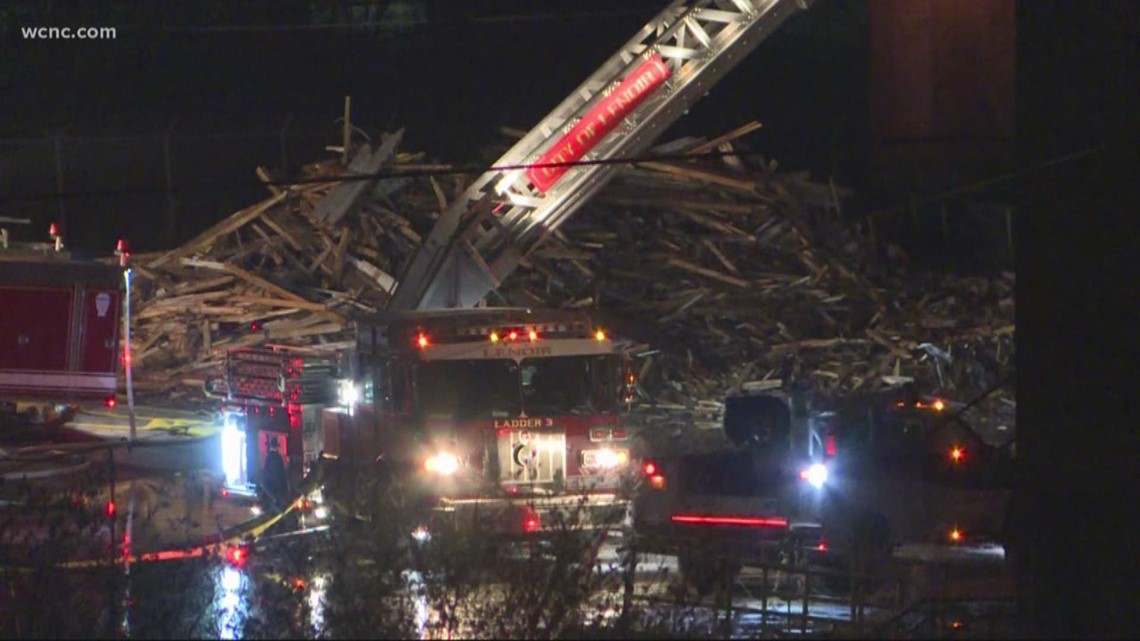 Crews respond to structure fire in Lenoir | wcnc.com