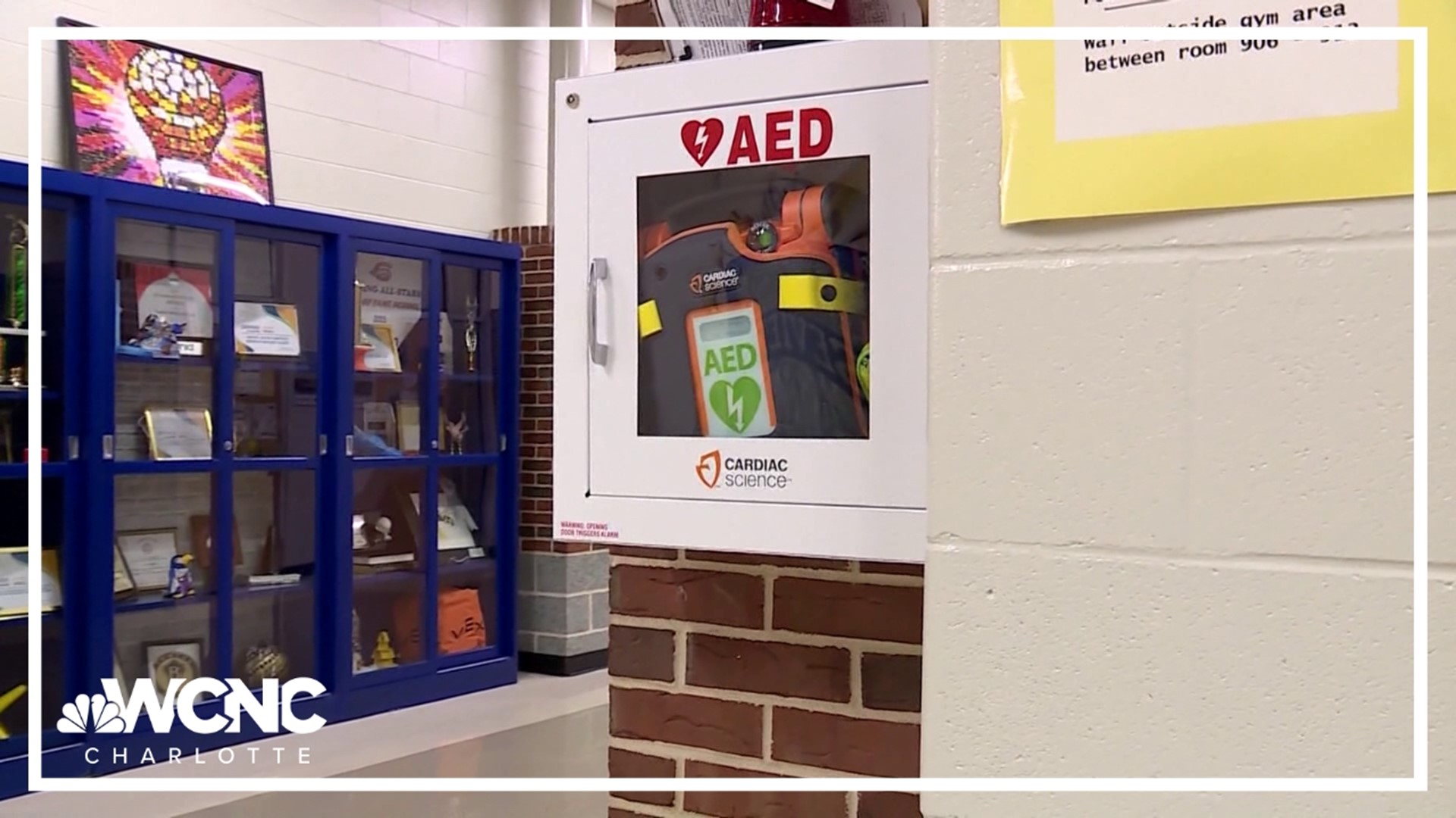 Family pushing for more AED machines in schools | wcnc.com