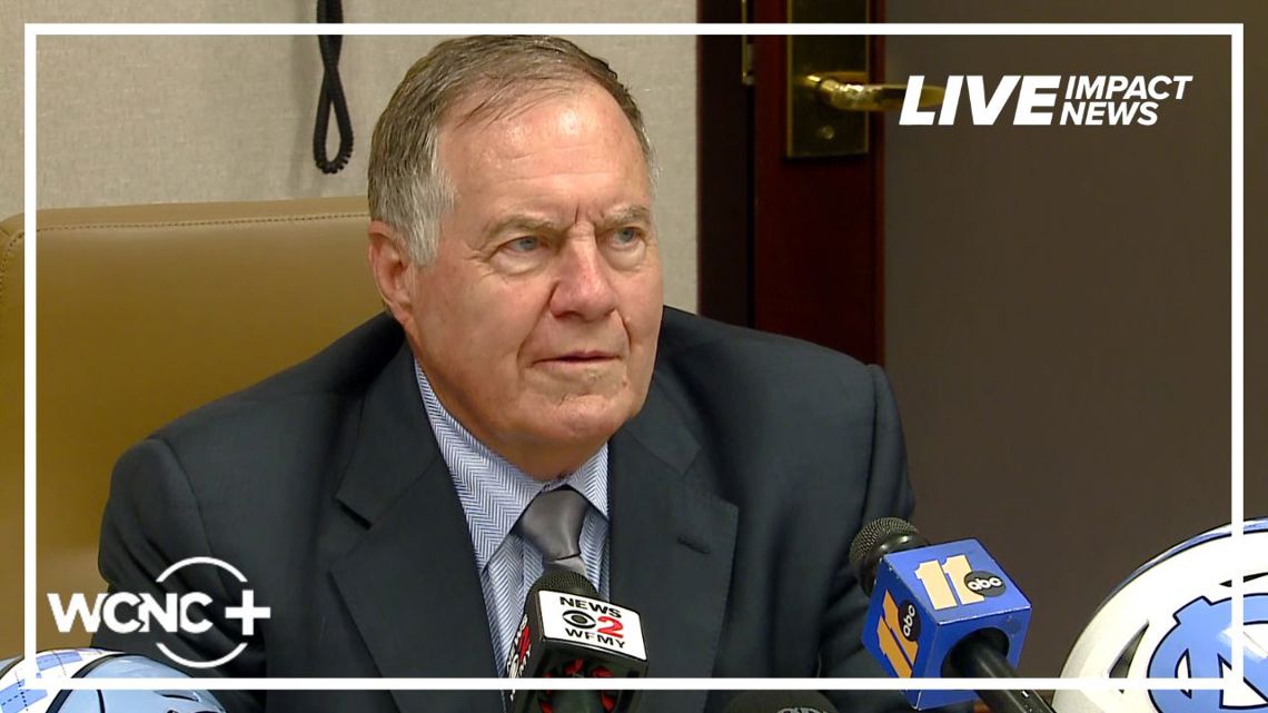 Bill Belichick speaks with reporters at ACC Kickoff | wcnc.com