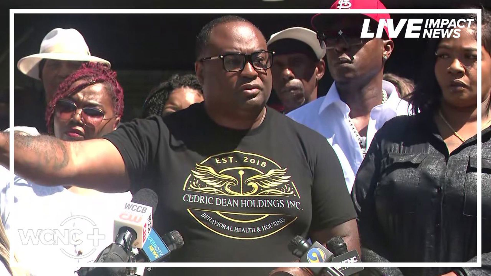 Cedric Dean alleges CMPD corruption during news conference after ...