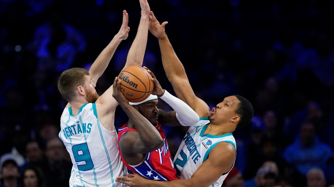 Hornets fall to Philly | NBA sports news | wcnc.com