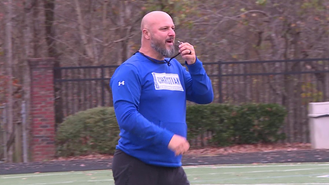 Charlotte Christian coach Jason Estep resigns after 16 seasons | wcnc.com