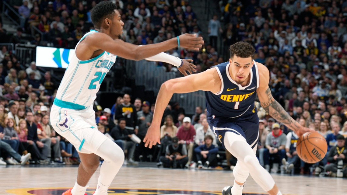 NBA Hornets lose to Nuggets 111-93 | wcnc.com