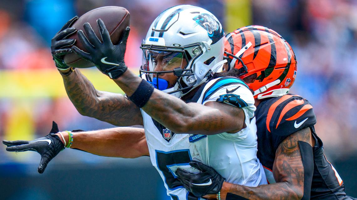 Panthers trade WR Diontae Johnson to Ravens for draft pick | wcnc.com