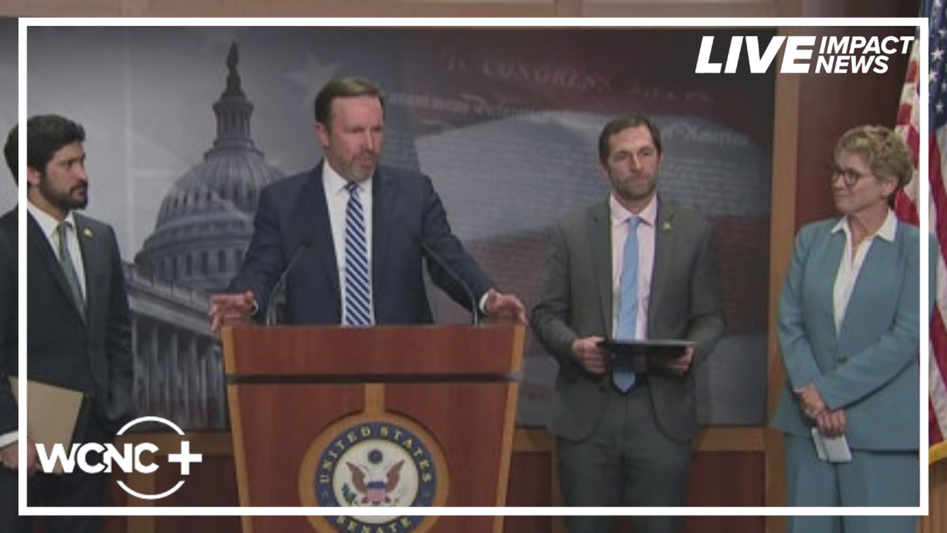 Senate Democrats propose free speech act, call out Trump | wcnc.com