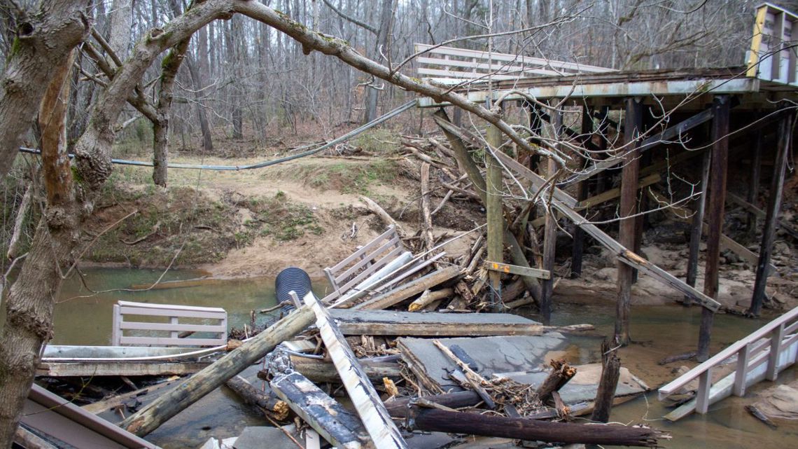 Anne Springs Close Greenway to replace 2 bridges | wcnc.com