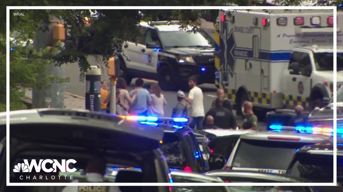 CMS teacher helps daughter stay safe during UNC shooting | wcnc.com