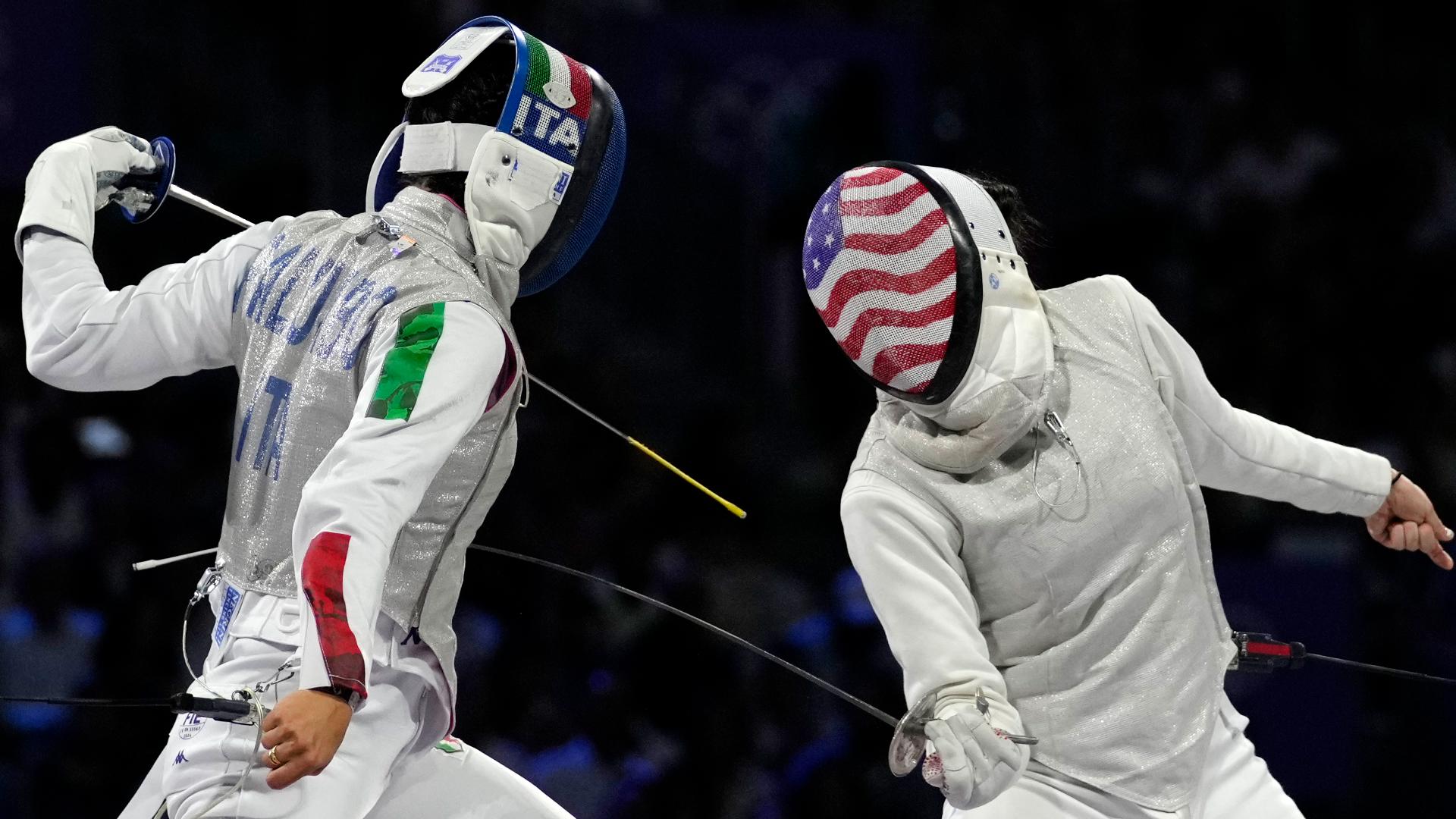 Team USA wins first fencing team gold medal | wcnc.com