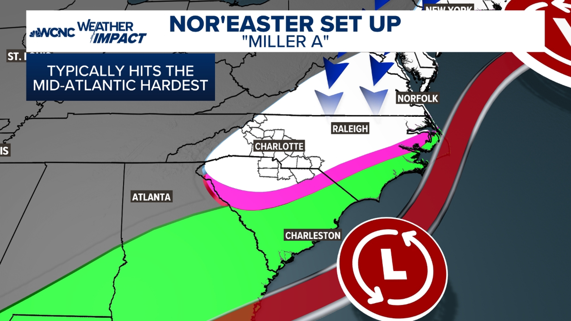 Why Charleston, SC will see more snow than Charlotte, NC | wcnc.com