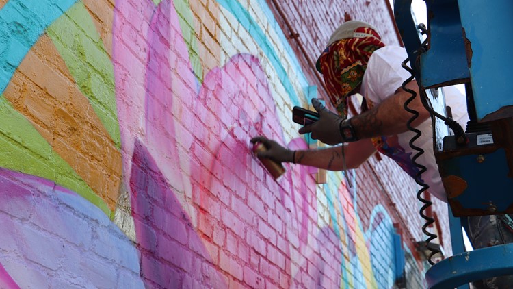 After NoDa mural mistakenly covered, NC artist creates a new one | wcnc.com