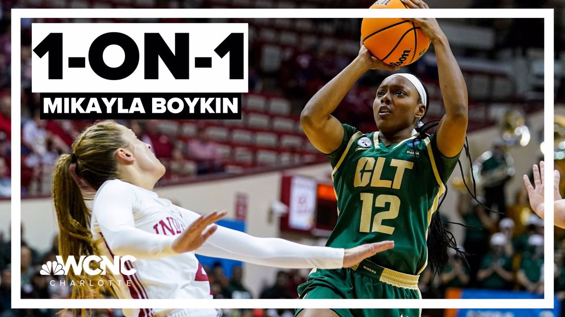 1-on-1 with Charlotte 49ers women's hoop star Mikayla Boykin | wcnc.com