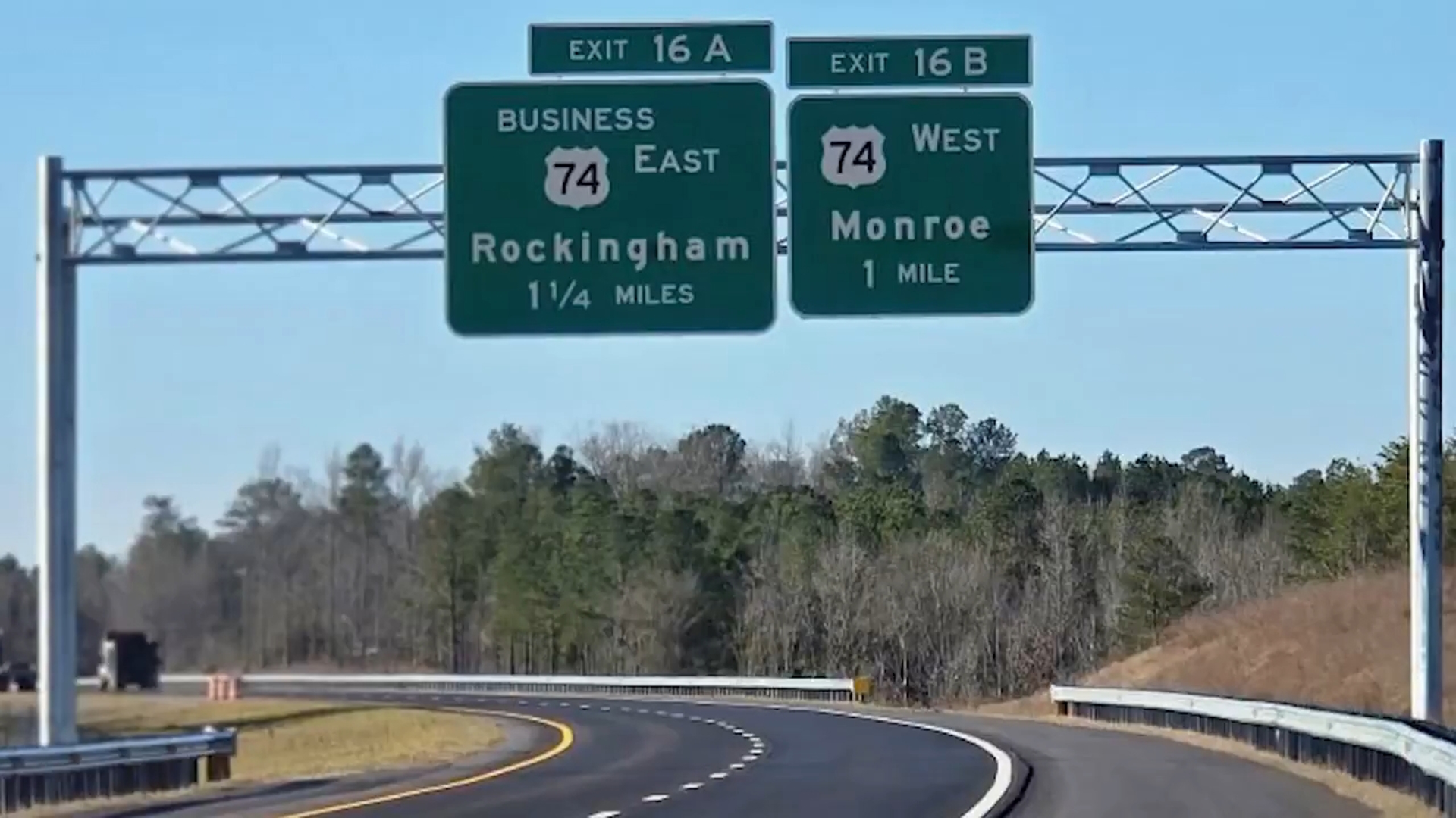 Rockingham Bypass, future I-73/74, opens in Richmond County, NC | wcnc.com