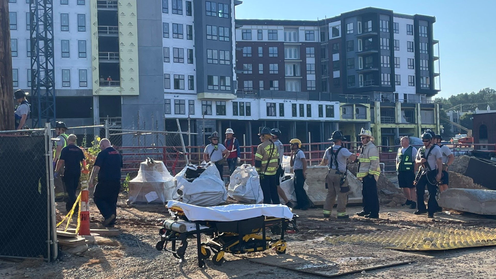 Charlotte construction worker injured | wcnc.com