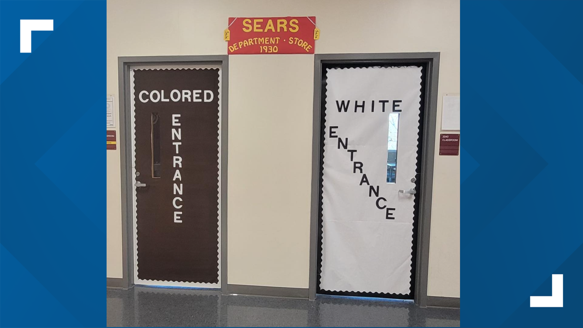 West Charlotte High School Black History Month door decorations | wcnc.com