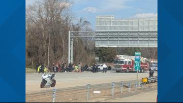 Motorcycles involved in major I-485 crash in north Charlotte, N.C ...