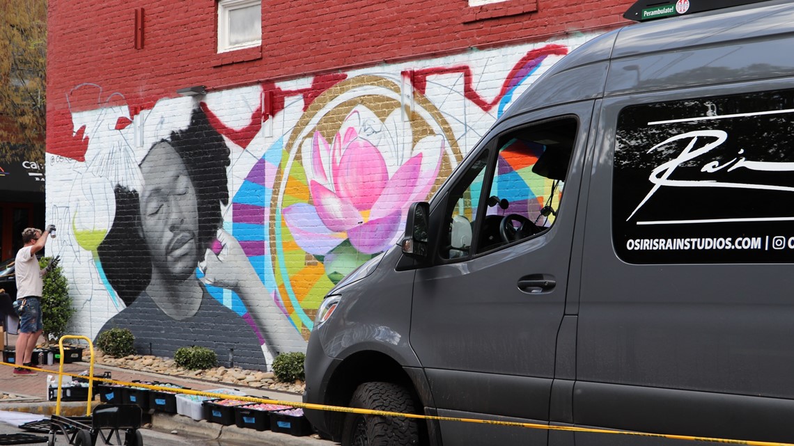 After NoDa mural mistakenly covered, NC artist creates a new one | wcnc.com