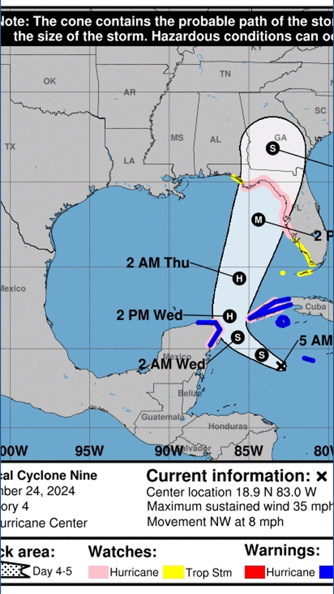 Hurricane Helene timeline: Outlooks before it hit North Carolina in ...