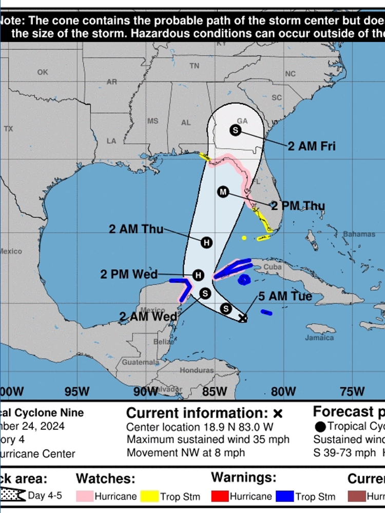 Hurricane Helene timeline: Outlooks before it hit North Carolina in ...