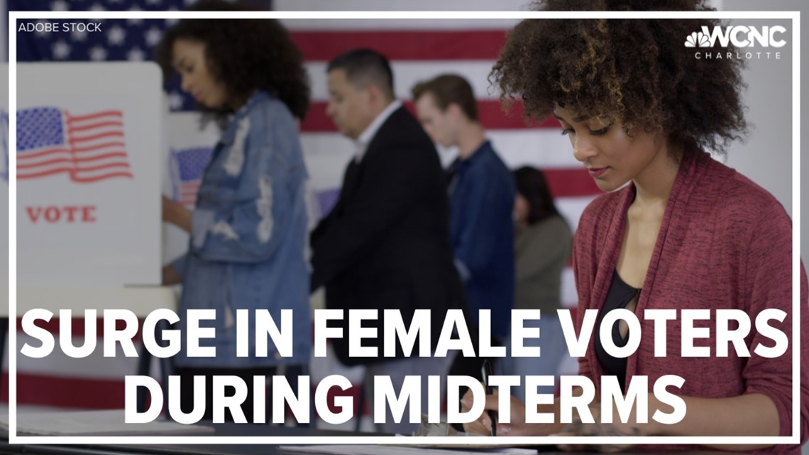 Surge in female voters during midterms | wcnc.com