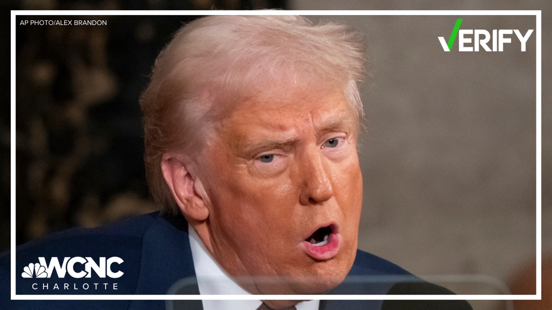 Fact-checking Trump's speech to Congress | VERIFY | wcnc.com