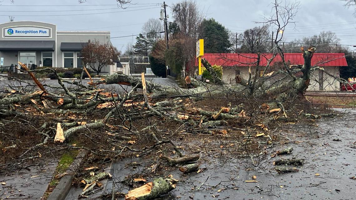 Widespread damage caused by severe weather outbreak in Charlotte area | wcnc.com