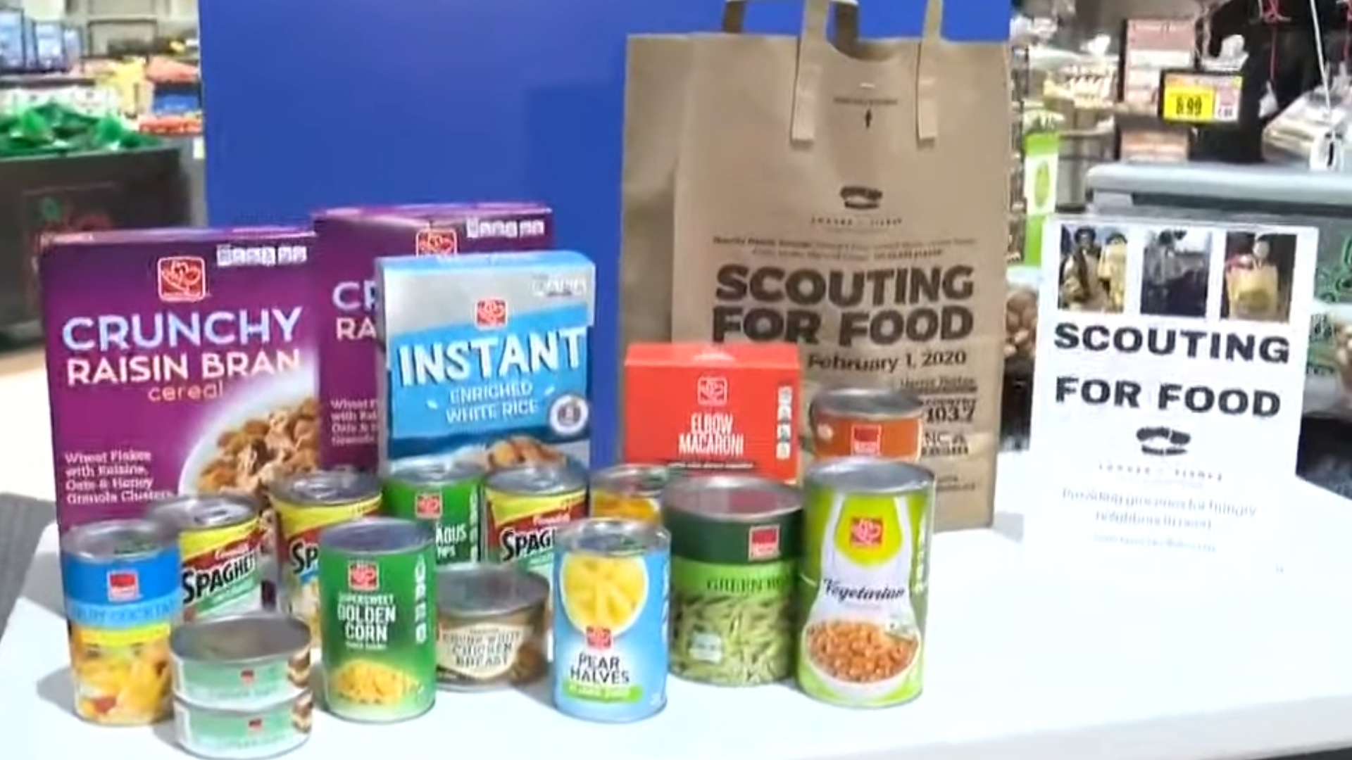 Boy Scouts Scouting for Food drive | wcnc.com