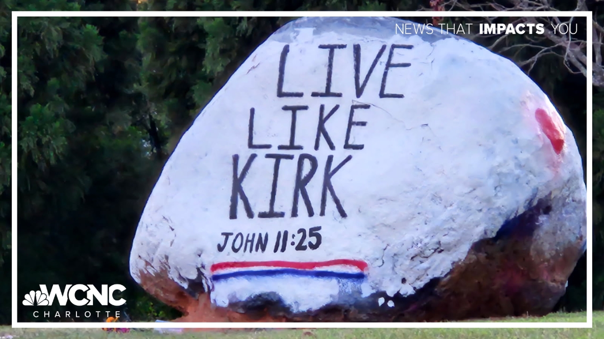 Principal responds to message painted on Charlotte school's spirit rock ...