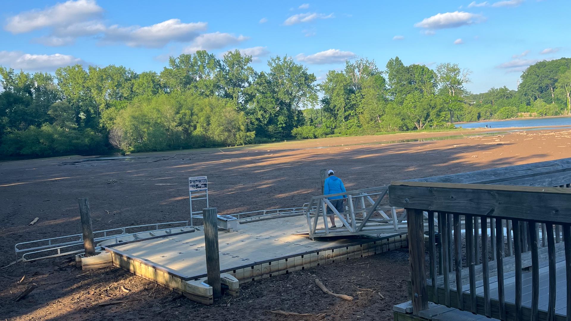 Troubled waters: Local lake, river levels drop below normal as drought ...