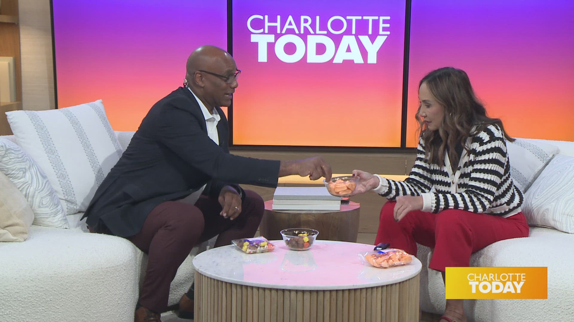 Colleen and Eugene try the candy ranked in poll as the "worst" to hand ...