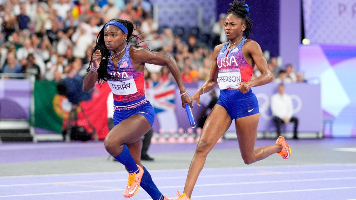 Team USA women's 4x100m relay results | wcnc.com