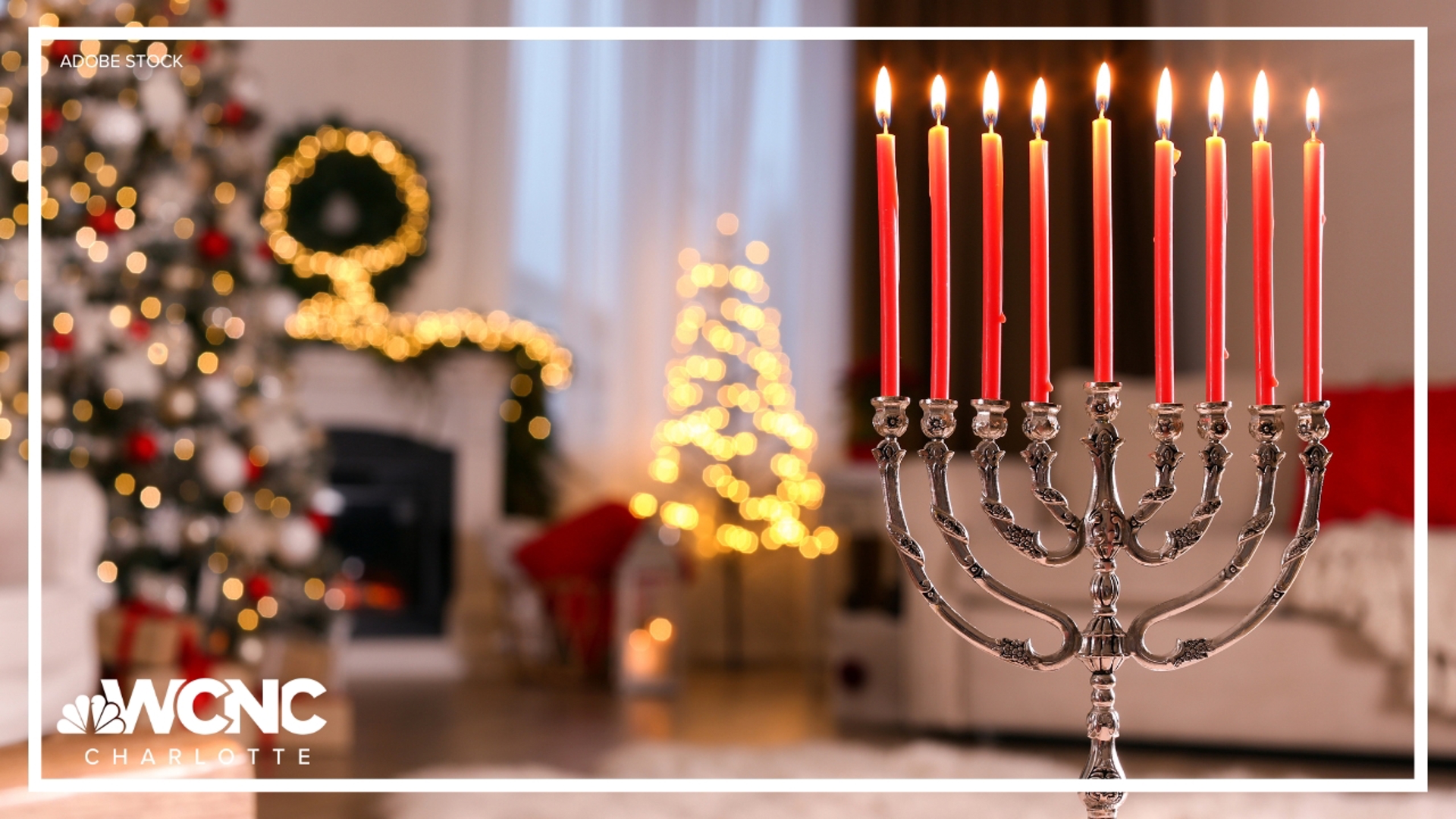 How often does Christmas overlap with the start of Hanukkah? | wcnc.com