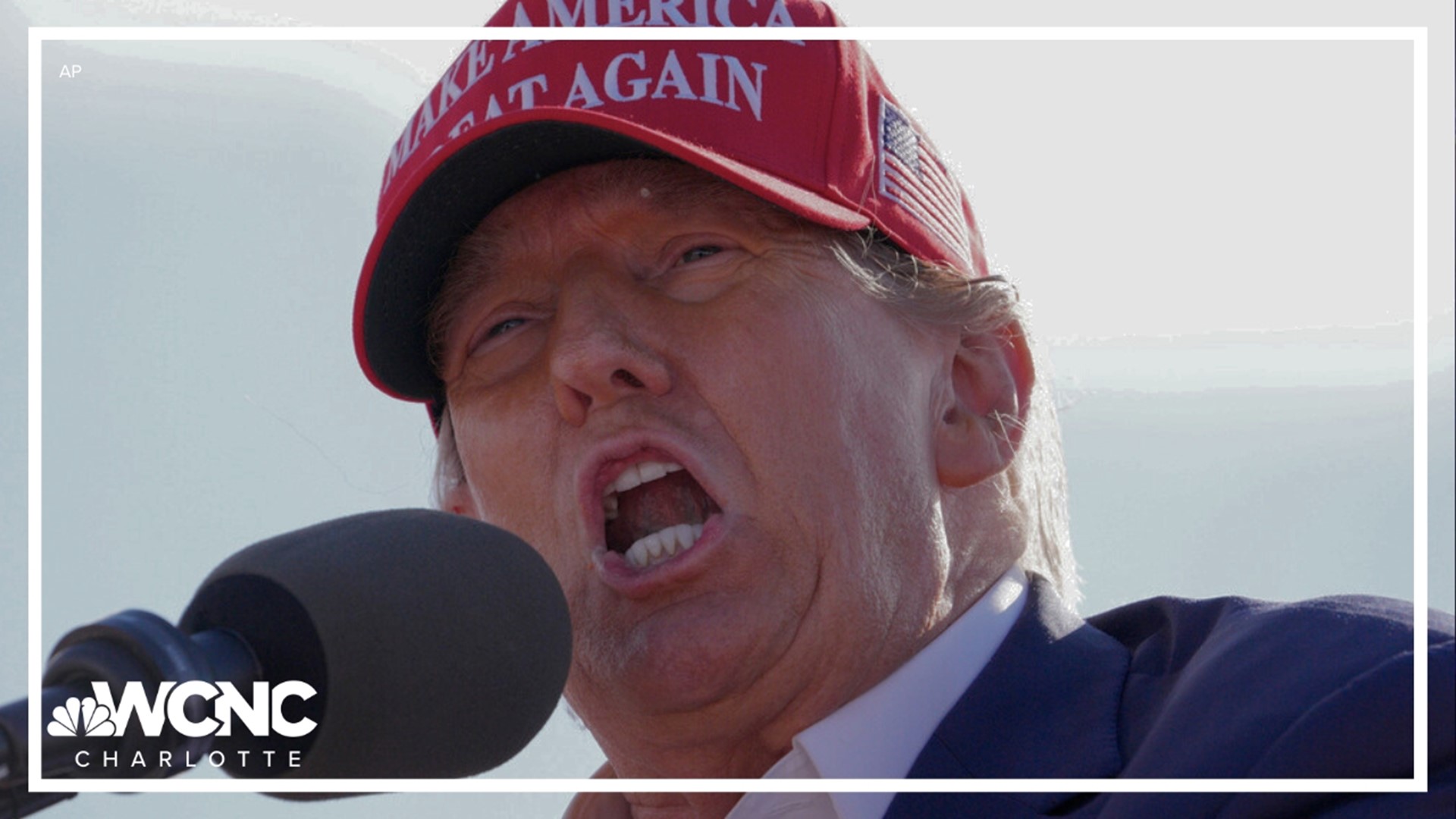 Trump ramps up dark rhetoric in Ohio stump speech | wcnc.com