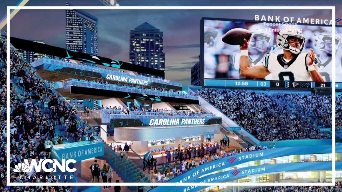 Businesses optimistic about Bank of America Stadium renovation plan ...