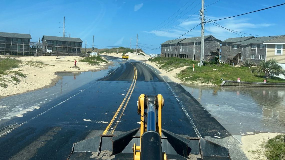 NC Highway 12 remains open as Outer Banks braces for Hurricane Erin ...