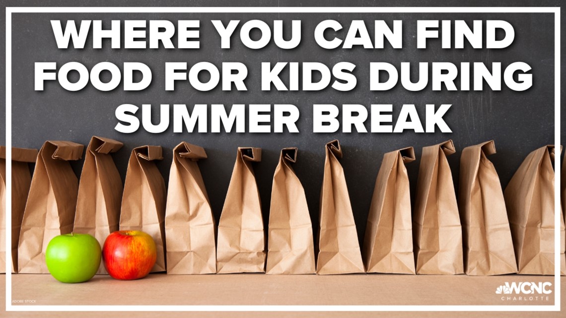 Here's where you can find food for kids during summer break | wcnc.com