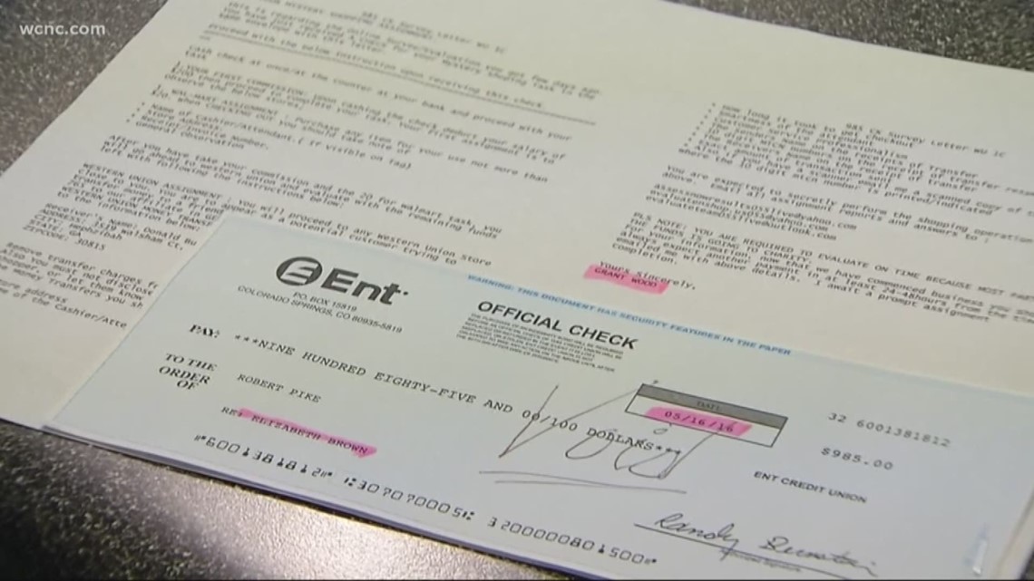 Get McGinty: Money order scam hitting the Carolinas | wcnc.com