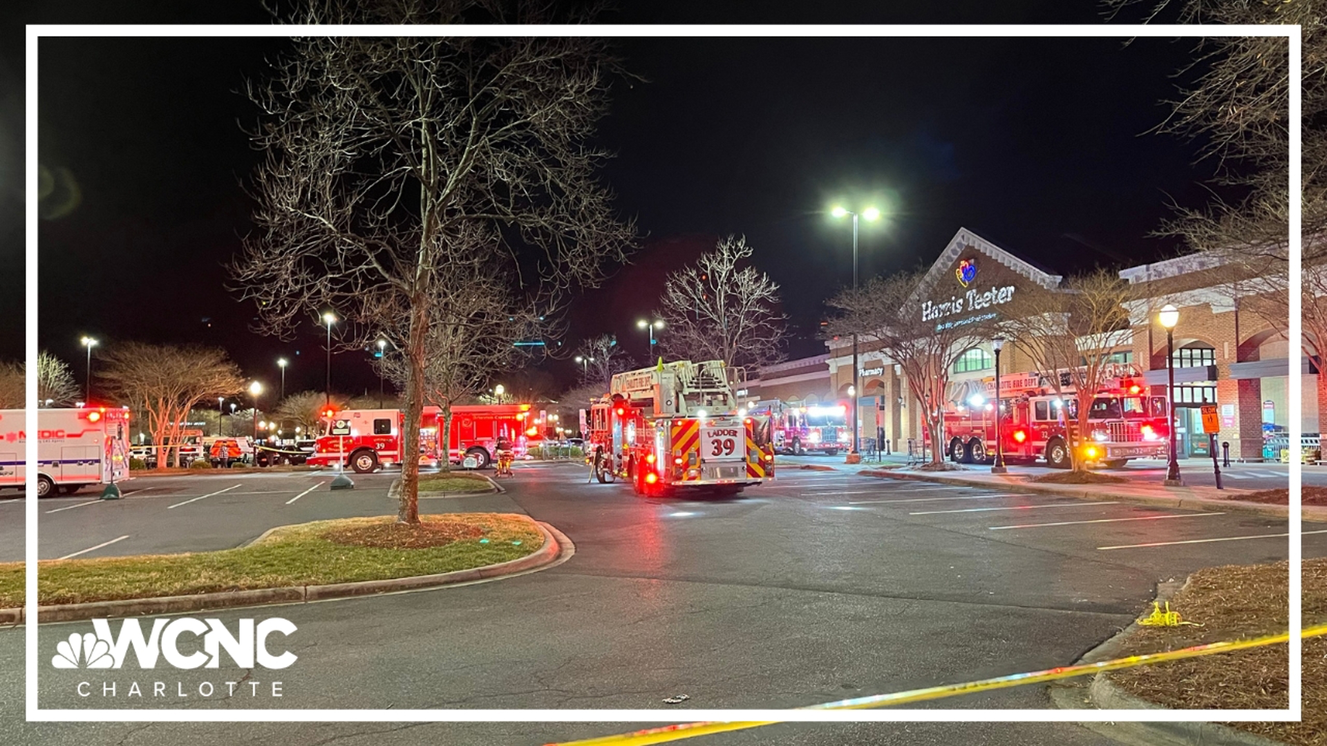Fire at south Charlotte Harris Teeter possibly intentional, Charlotte ...