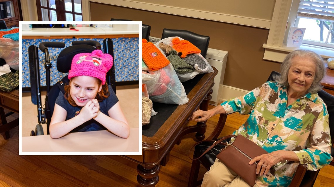 Crocheted hats for SC School for the Deaf and the Blind | wcnc.com