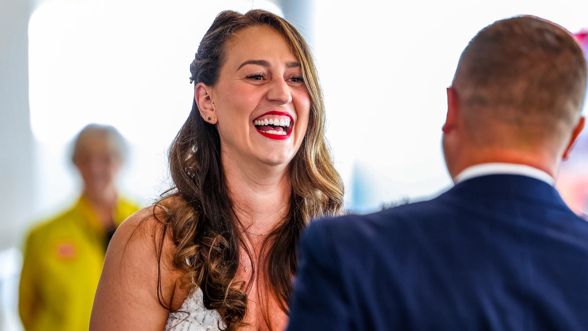 Cleveland couple gets married at Charlotte Douglas Airport | wcnc.com