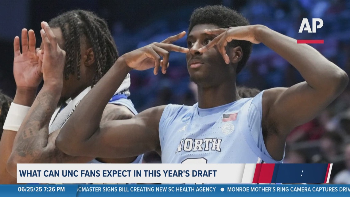 What UNC fans can expect in the 2025 NBA Draft | wcnc.com