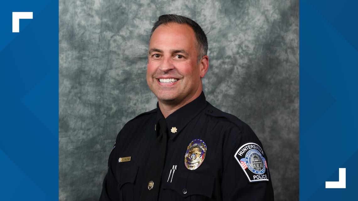 Brian Vaughan sworn in as Huntersville's new chief of police | wcnc.com