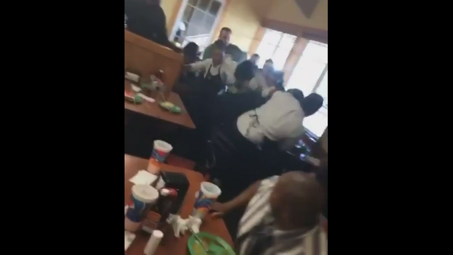 Brawl at local restaurant caught on cam | wcnc.com