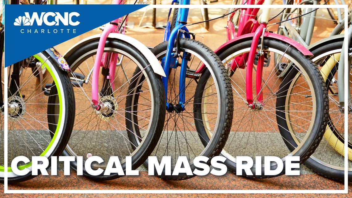 "Critical mass" ride pushes bike-friendly CLT | wcnc.com
