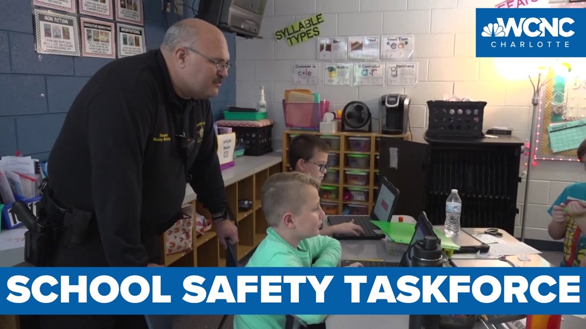 Students learn safety methods with the Taskforce for Safer Schools | wcnc.com