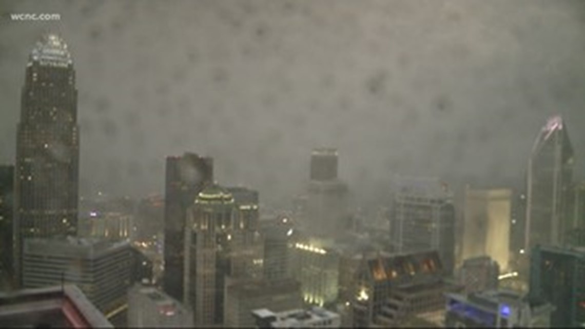 Strong thunderstorms take down power lines, trees in Charlotte | wcnc.com